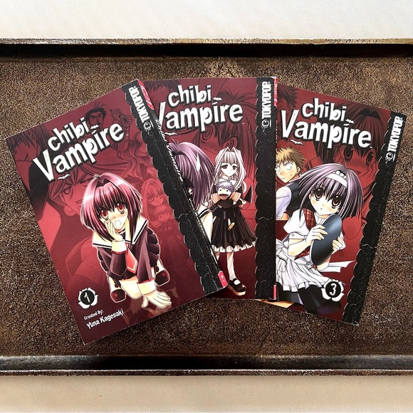 Chibi Vampire | Other | Book Tokyopop Chibi Vampire Manga Volumes 3 ...